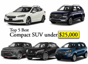Top 5 Best Compact SUV under $25000 | Affordable Compact SUVs in the ...